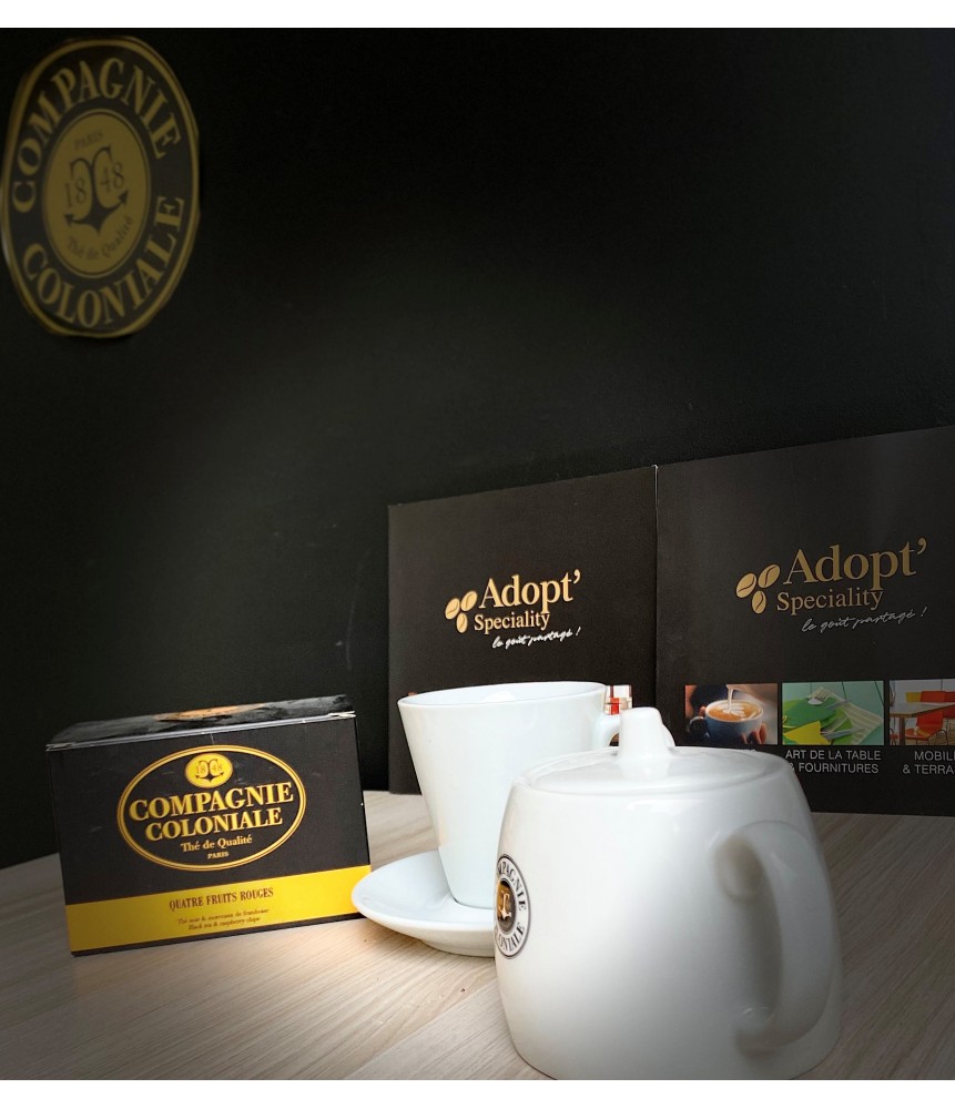 Thé Noir Quatre fruits rouges - 24 sachets Berlingo